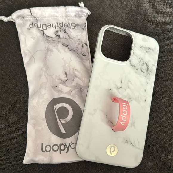 Loopy Case | Accessories | Iphone 3 Pro Max Loopy Case In Marble | Poshmark